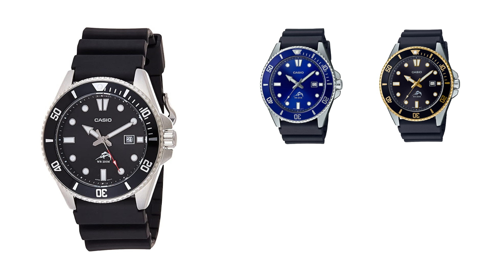 Casio MDV-106 Duro Marlin Men's 200m Analog Diver Watch | Harvey Norman