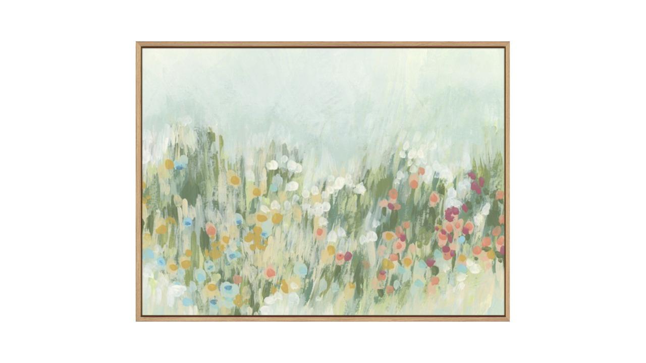 La Grolla Meadow Melody II Natural Gallery Wall Art - 83 x 63cm ...