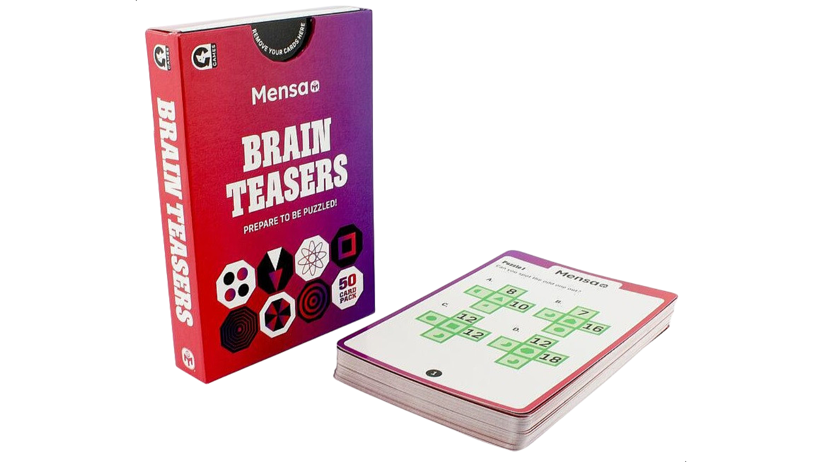 Mensa Brain Teasers Board Game | Harvey Norman