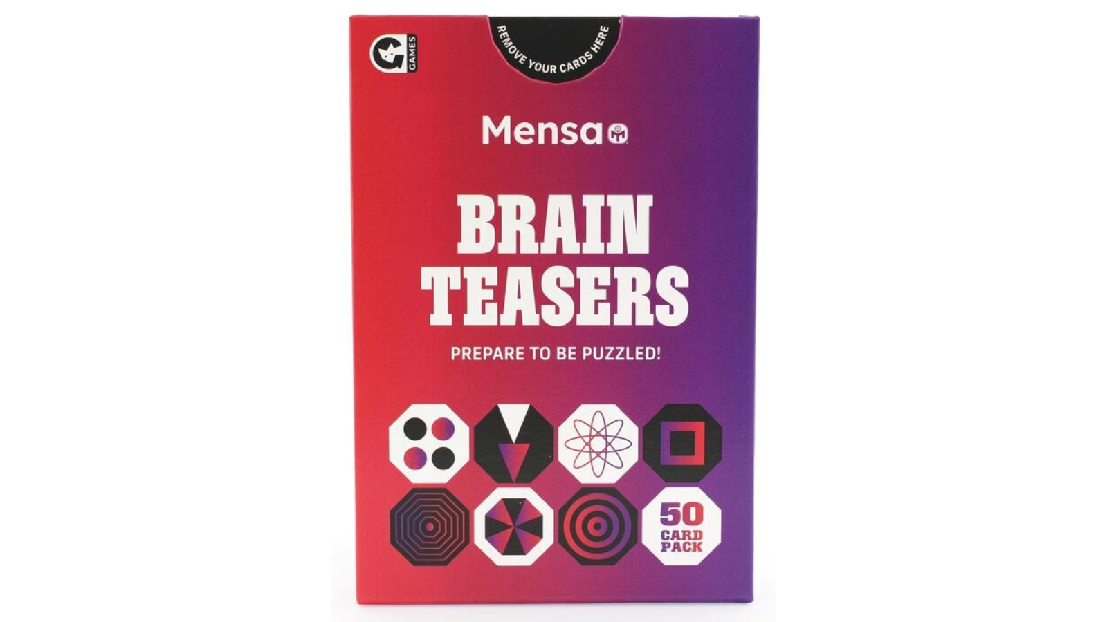 Mensa Brain Teasers Board Game | Harvey Norman