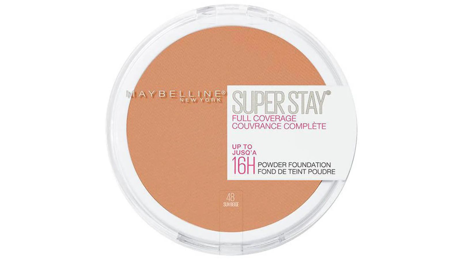 Maybelline 9g Super Stay Full Coverage 16H Powder - 48 Sun Beige ...