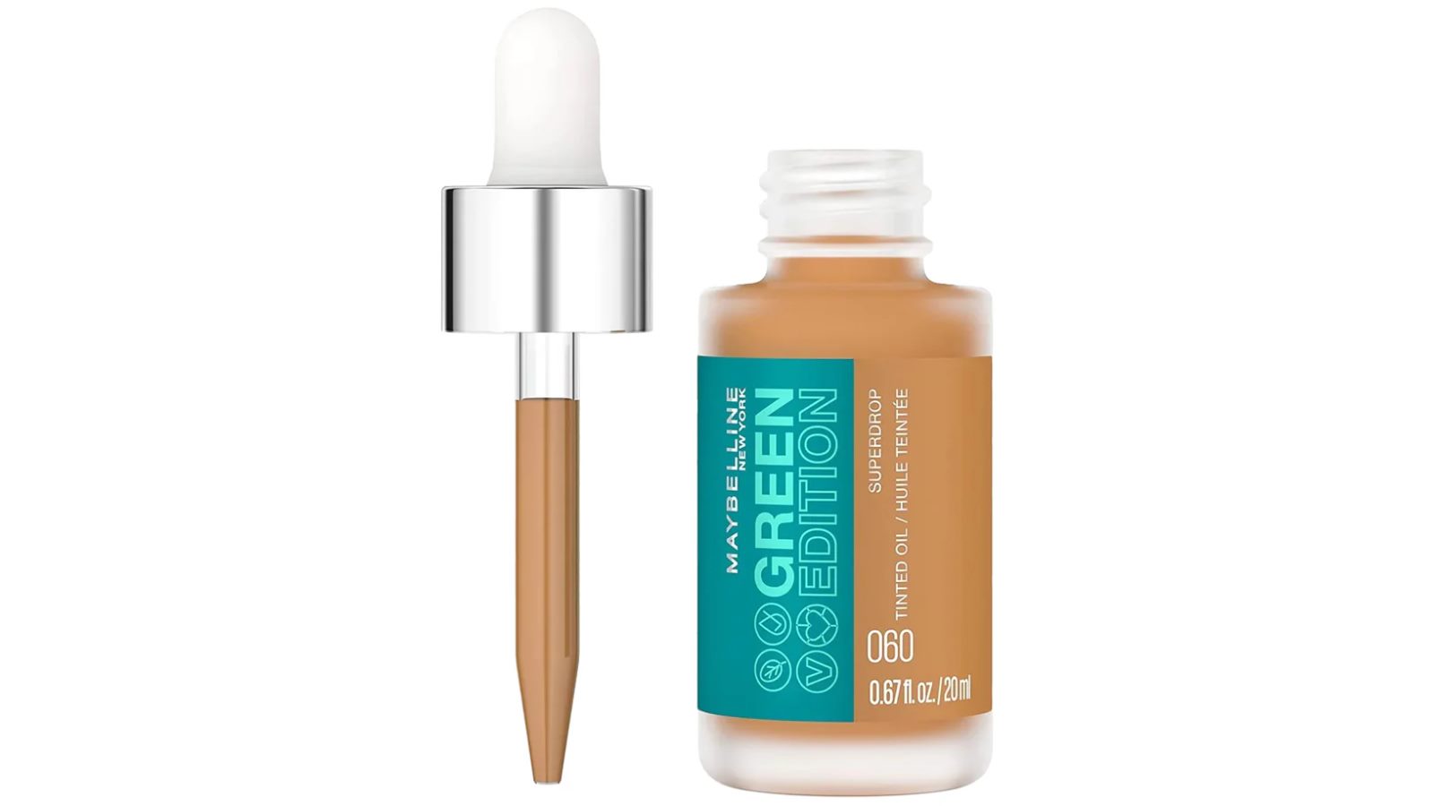Maybelline 20ml Green Edition Superdrop Tinted Oil - Shade 060 | Harvey ...