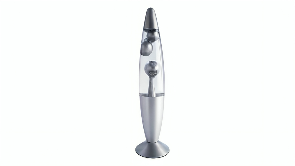 Latest Buys Metallic Magma Motion Lamp - Silver | Harvey Norman