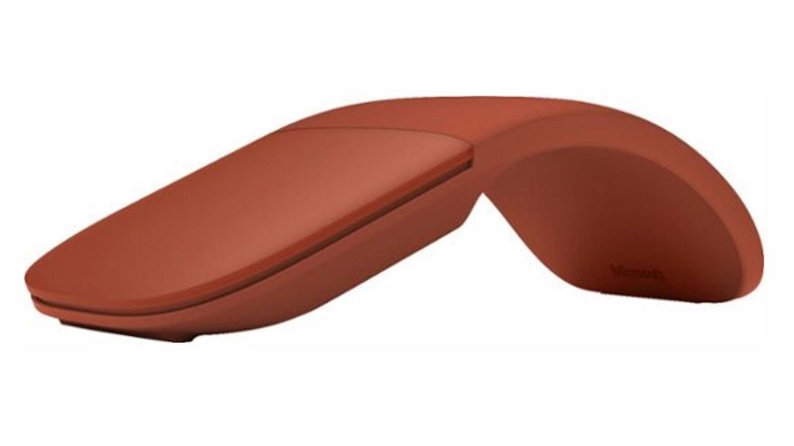 Microsoft Surface Arc Bluetooth Mouse - Poppy Red | Harvey Norman