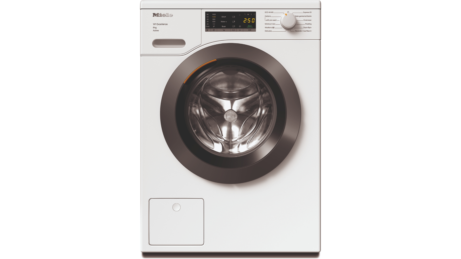 Miele 8kg Active W1 Front Loader Washing Machine - Lotus White | Harvey ...