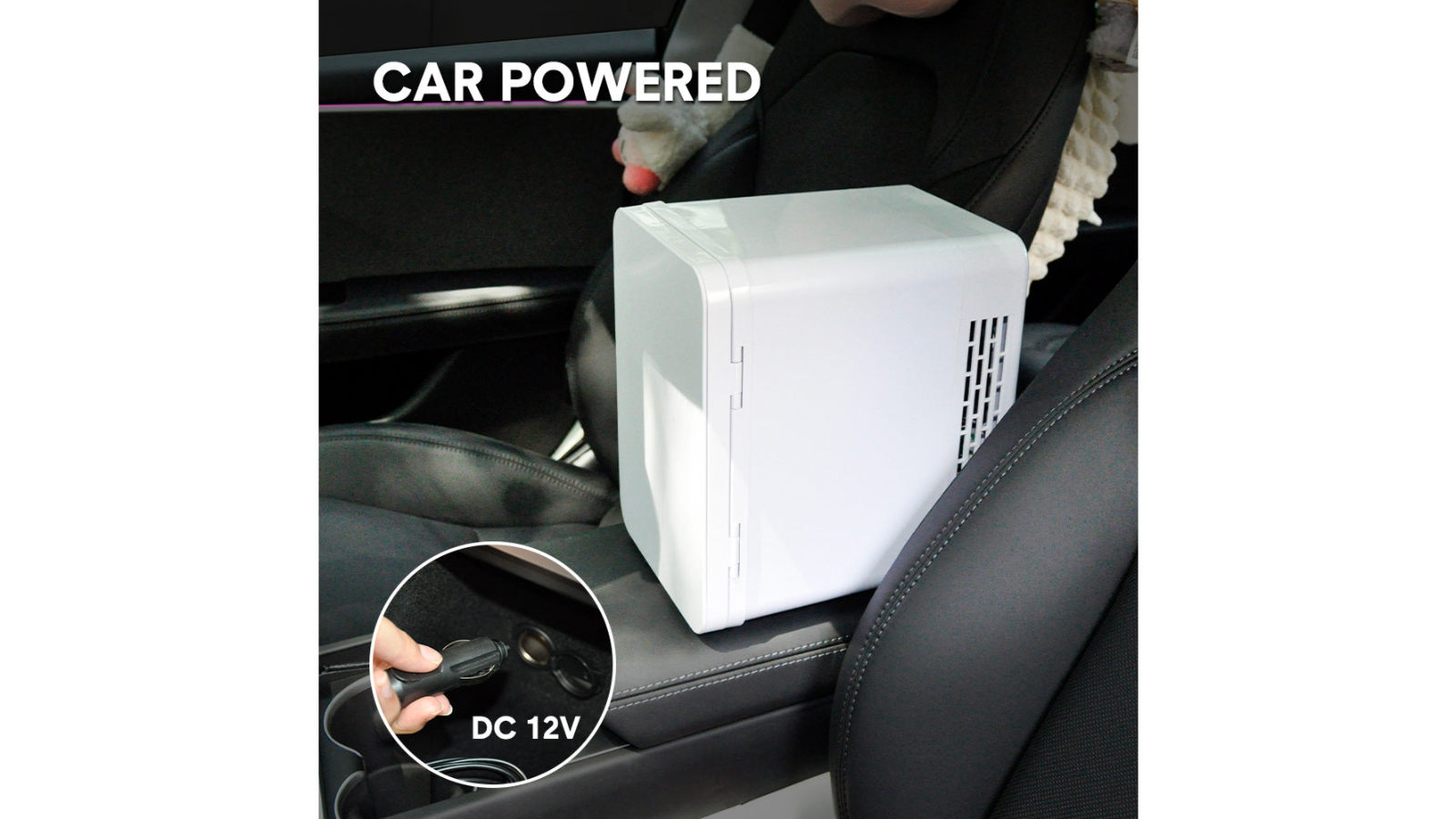 Yarra Supply Portable 12V Car Mini Fridge for Cosmetic Drink - 4L ...