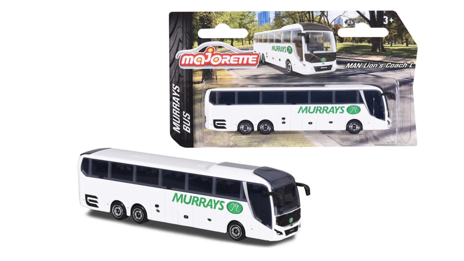 Majorette Murrays Toy Bus | Harvey Norman