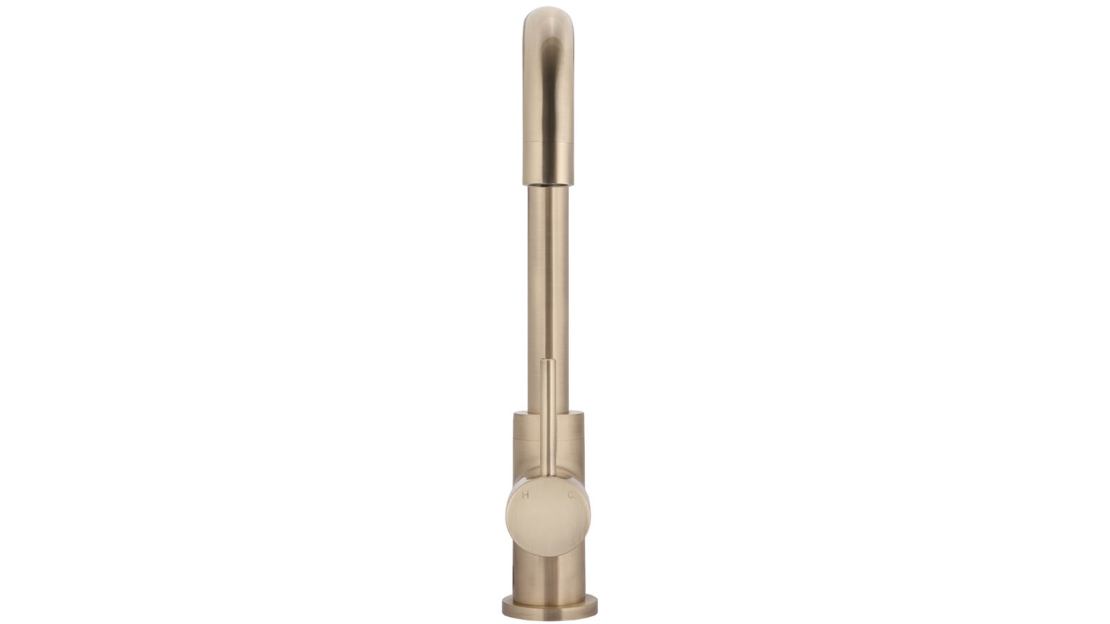 Meir Round Kitchen Mixer Tap - Champagne | Harvey Norman