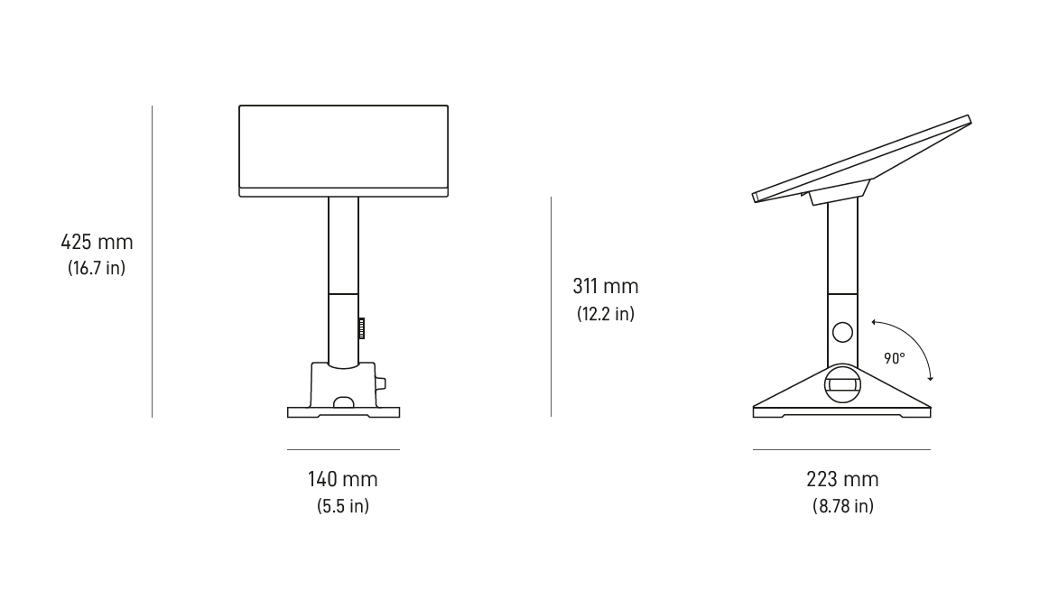 Starlink Mini Pivot Mount | Harvey Norman