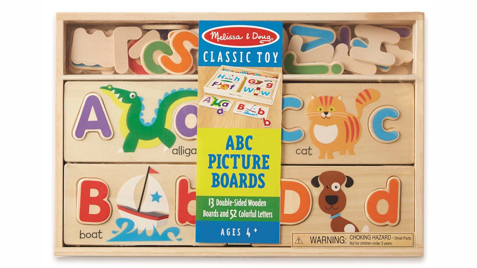 Melissa and Doug ABC Picture Boards | Harvey Norman