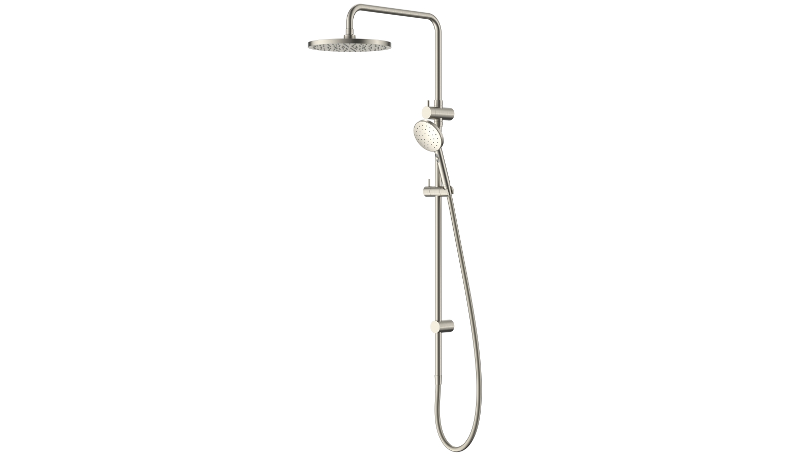 Methven Minimalist MK2 Shower System - Brushed Nickel | Harvey Norman