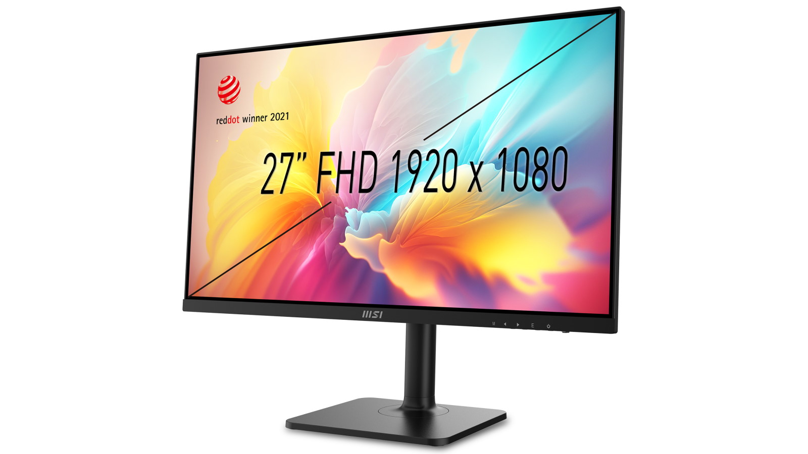 MSI Modern MD272XP 27” FHD 100Hz USB-C 65W PD Height Adjustable Professional Monitor | Harvey Norman