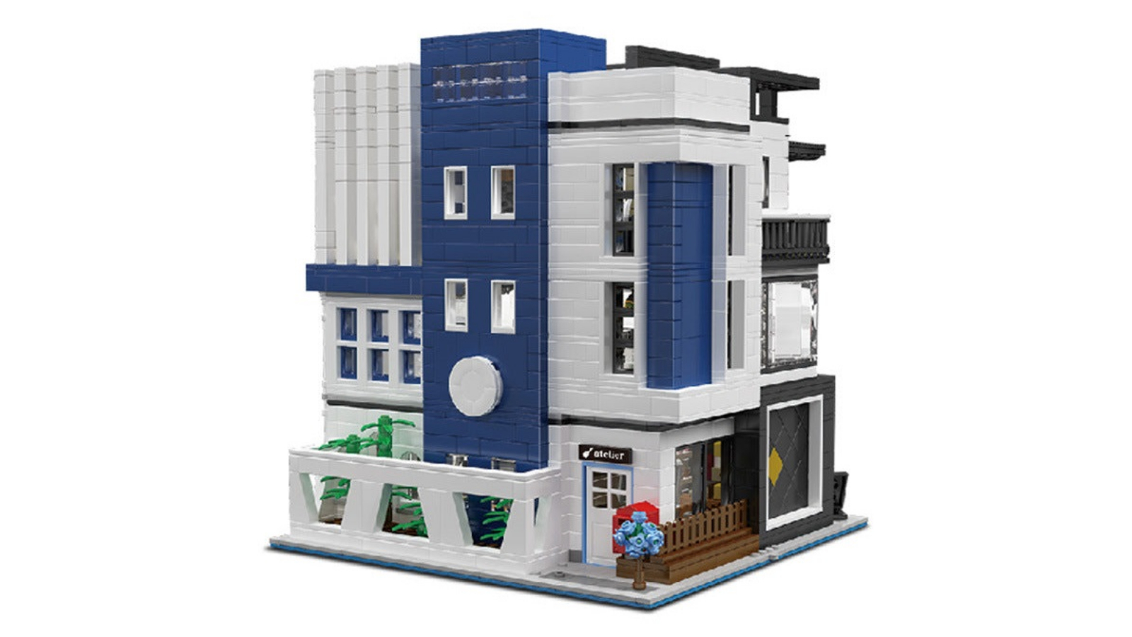 Mould King 3536 Piece MOC-67005 Novatown: Art Gallery Showcase | Harvey ...