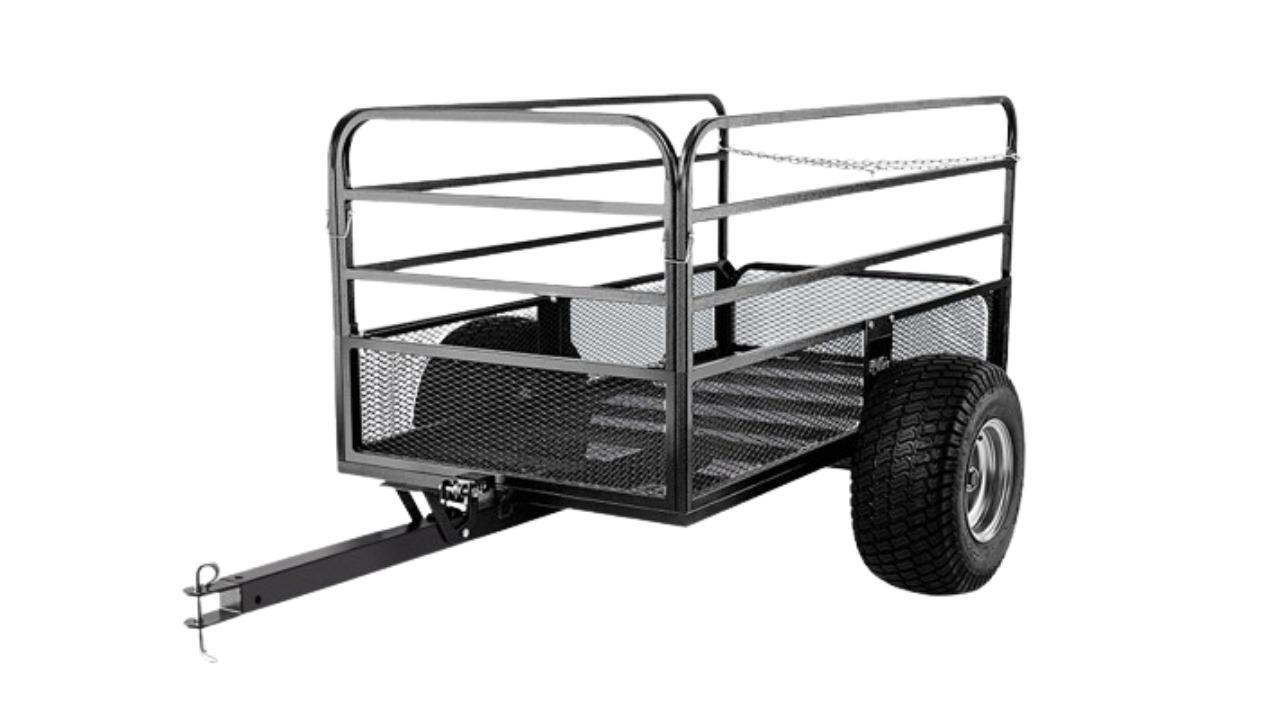 Plantcraft Steel Towed Mesh Dump Cart - 567kg | Harvey Norman