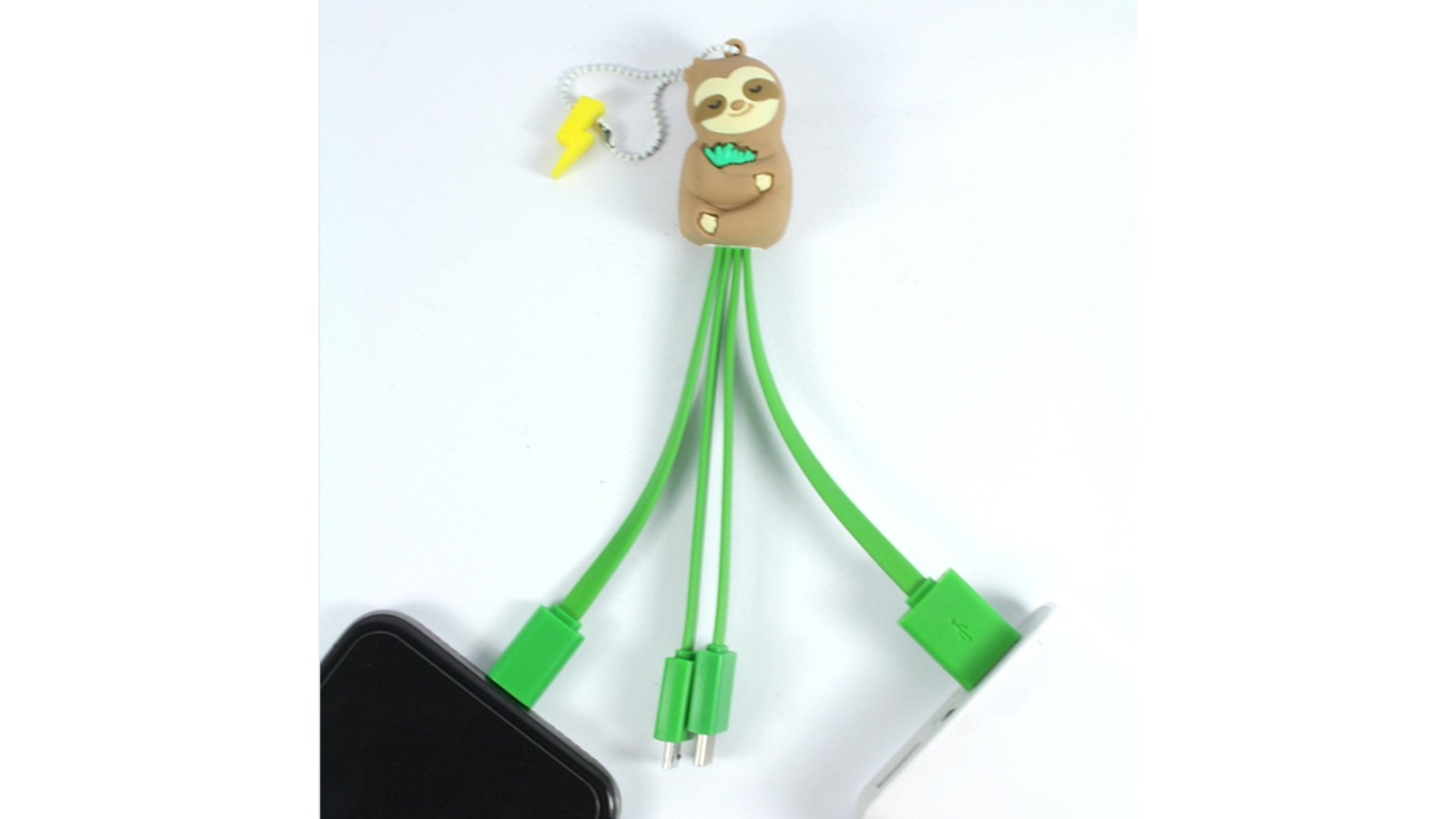 Moji Power Sleepy Sloth Multi-Cable | Harvey Norman
