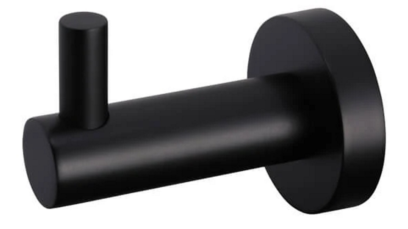 Meir Round Robe Hook - Matte Black | Harvey Norman