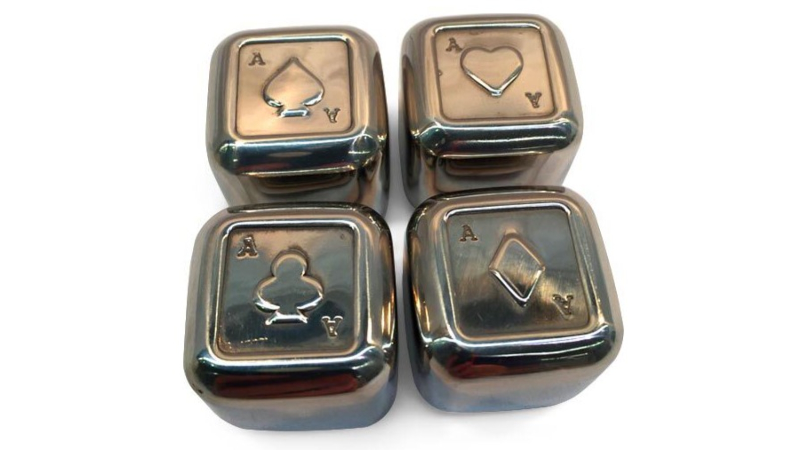 Men's Republic Piece Playing Card Ice Cubes - 4 Piece | Harvey Norman