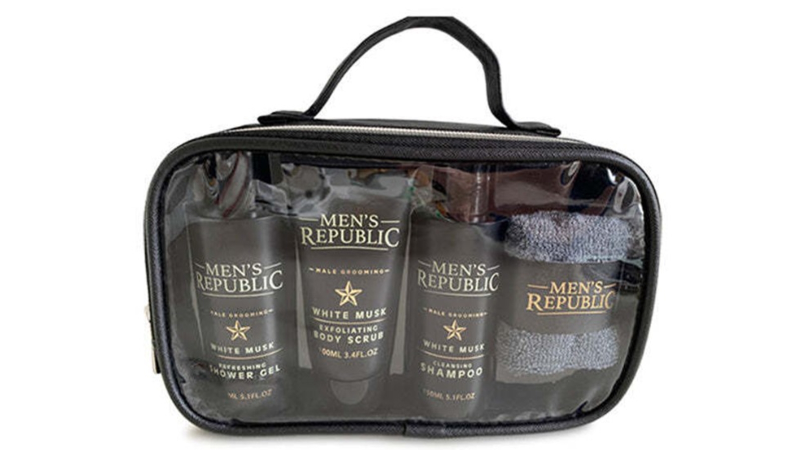 Men's Republic Shower Cleansing Kit - 4 Piece | Harvey Norman