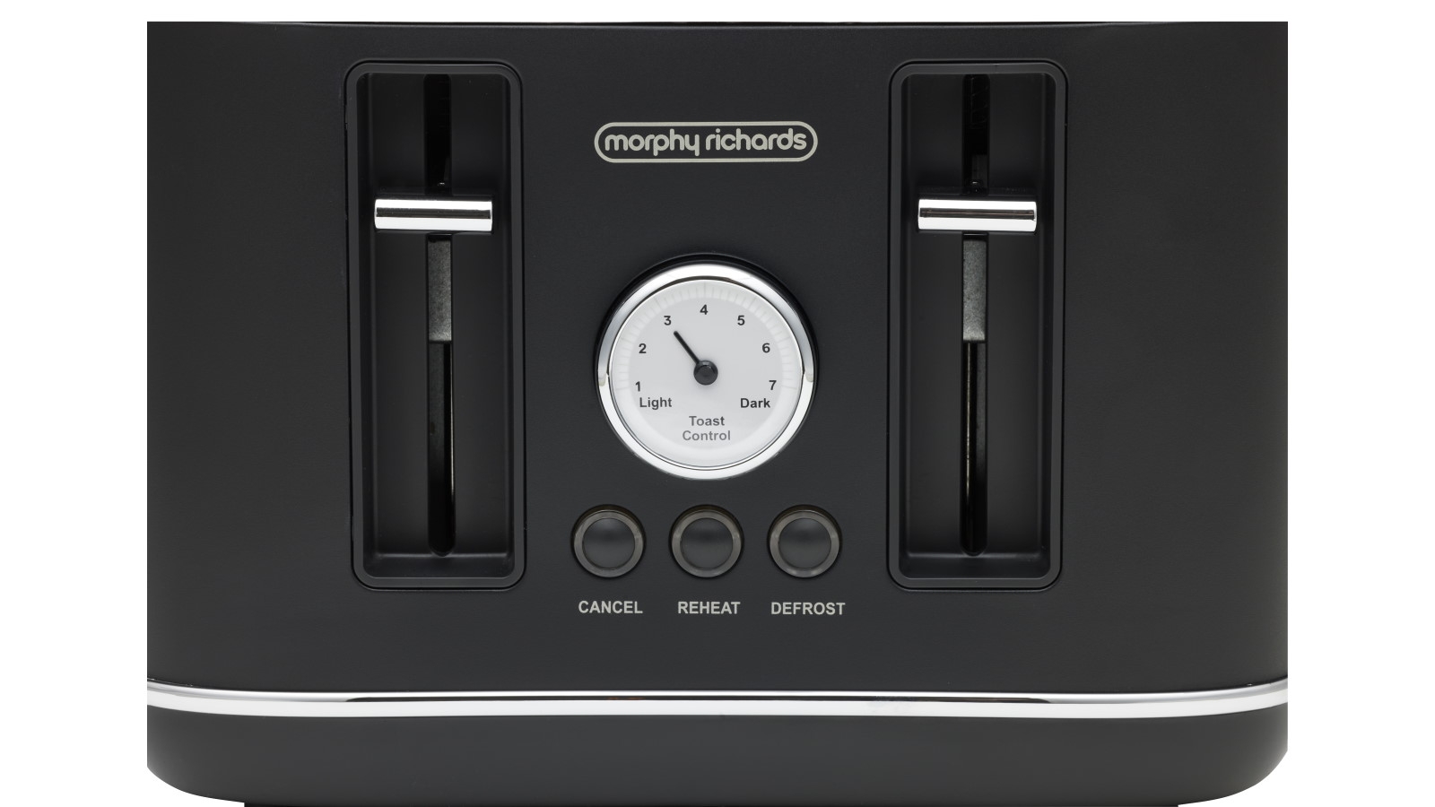 Morphy Richards Boutique Retro Design 4 Slice Toaster - Matte Black ...