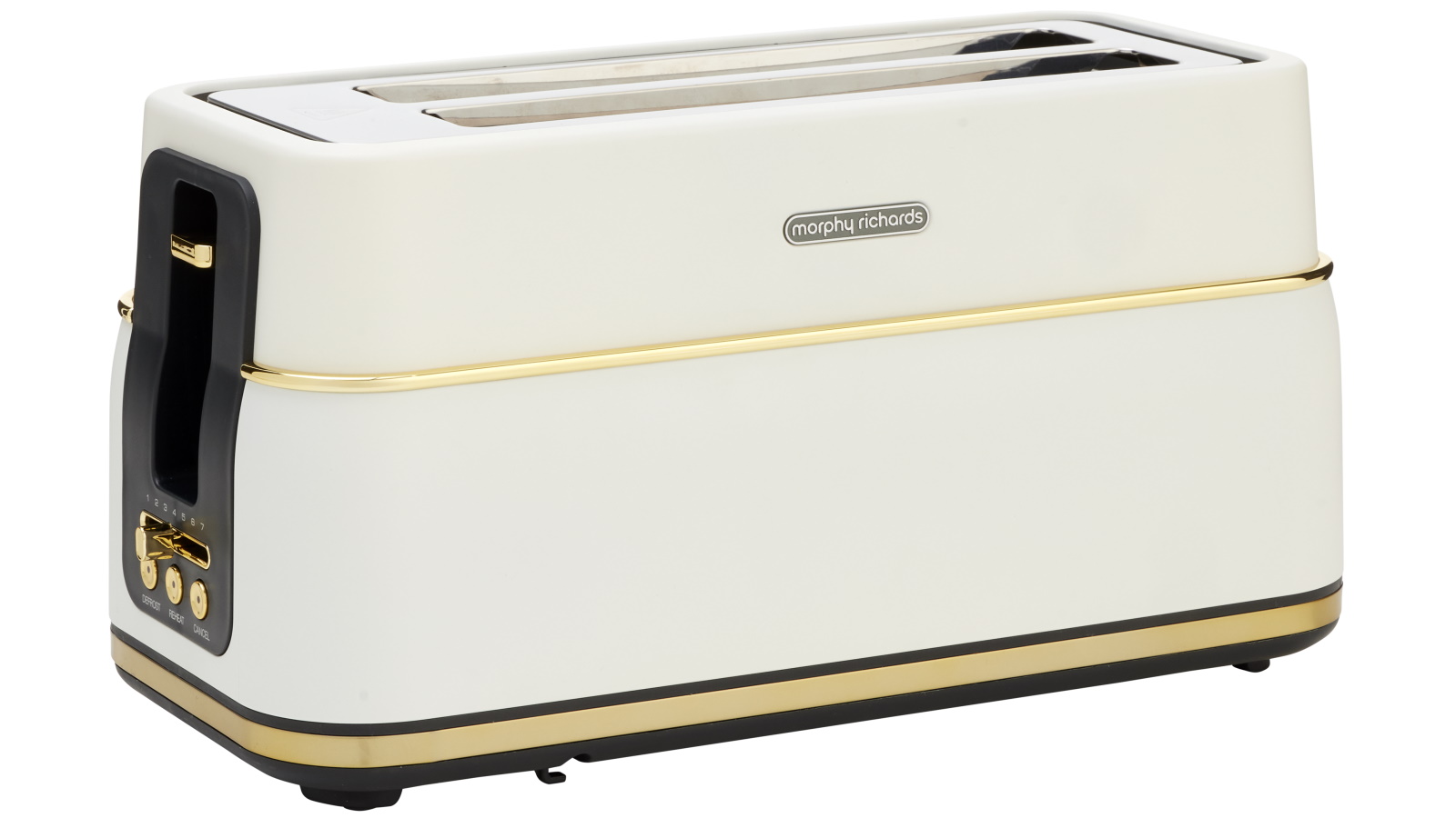 Morphy Richards Signature Soft Gold 4 Slice Long Slot Toaster - Matte ...