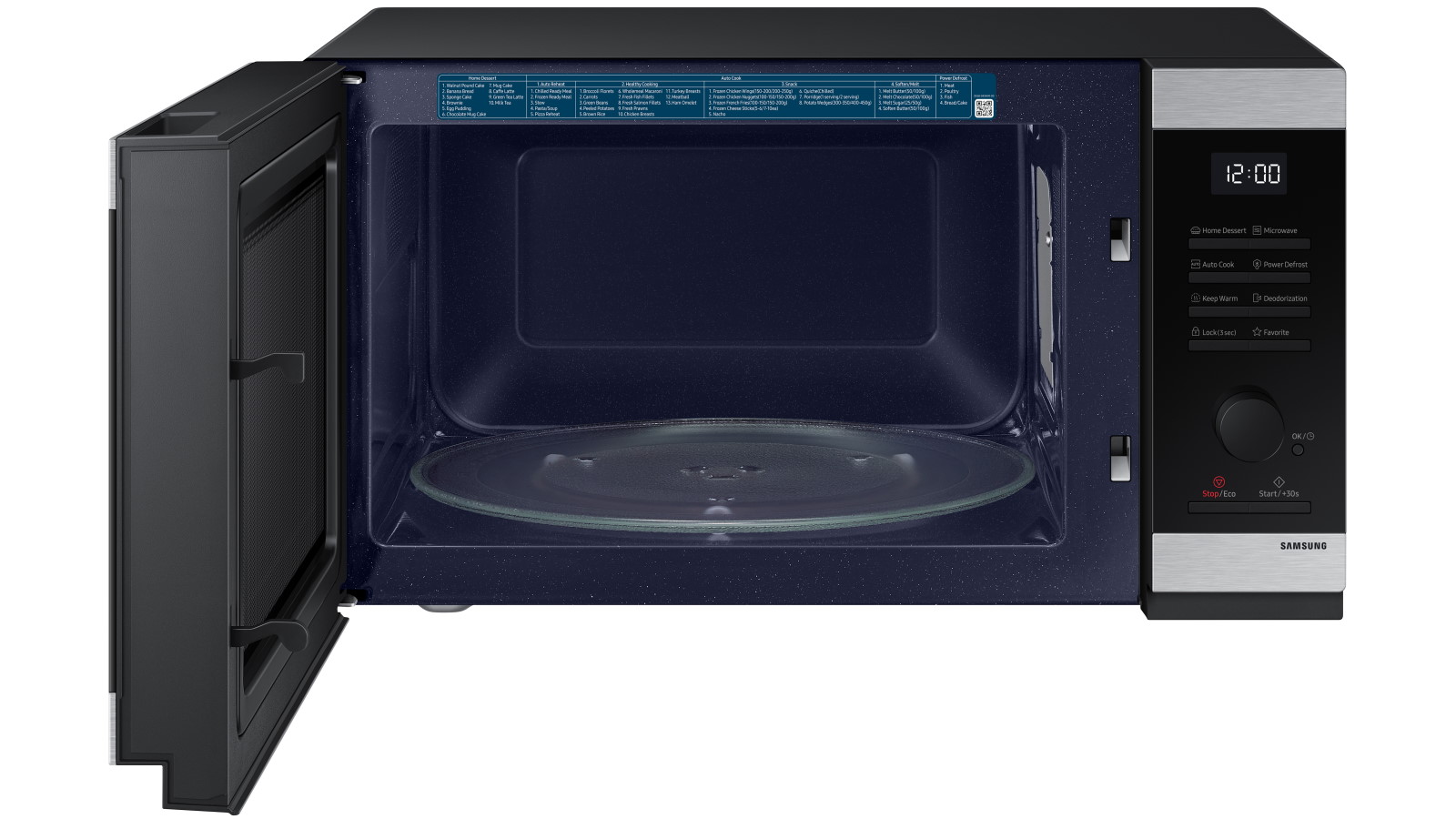 Samsung 40L Microwave with Dial & Button Control - Stainless Steel ...