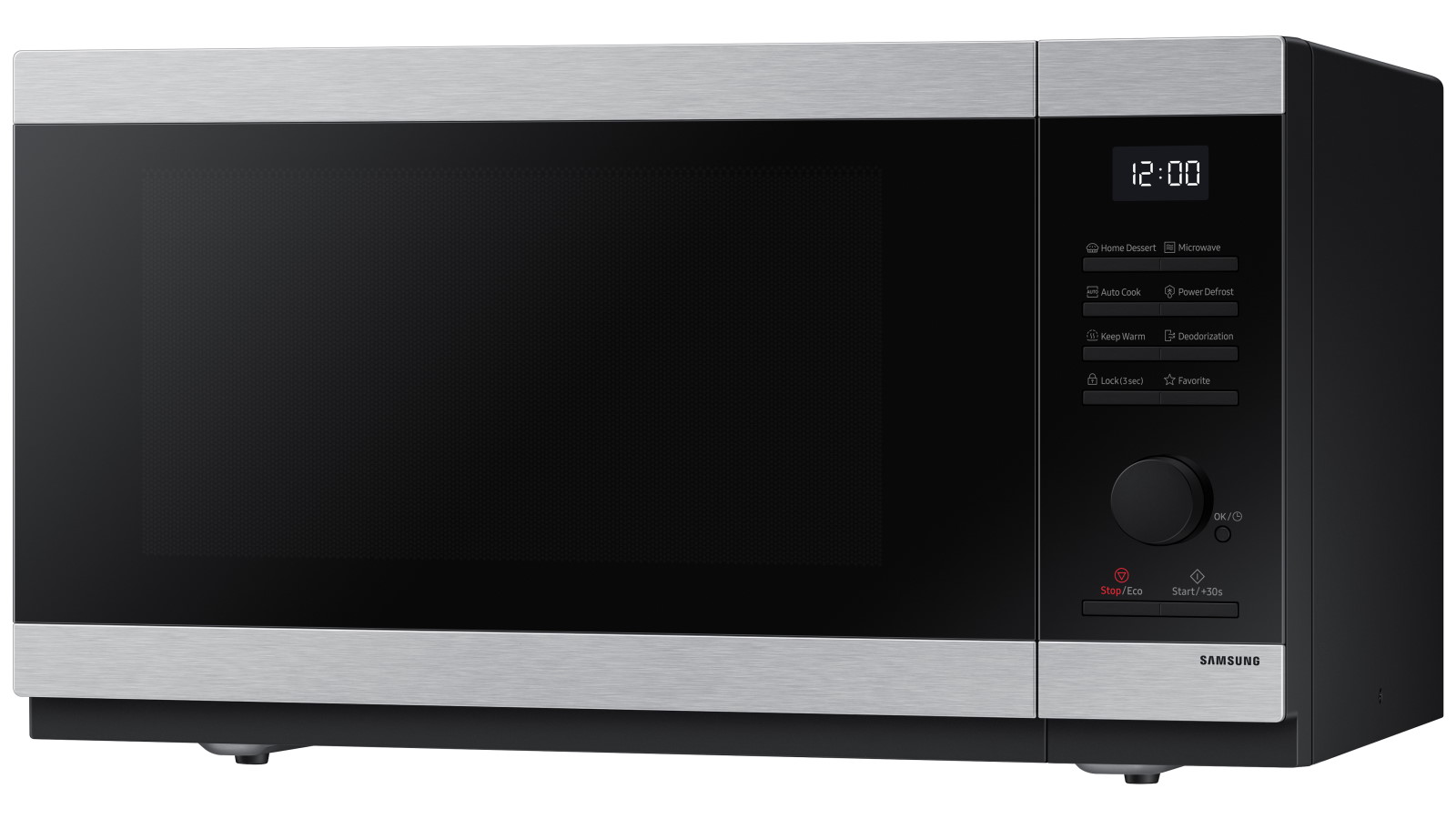 Samsung 40L Microwave with Dial & Button Control - Stainless Steel ...
