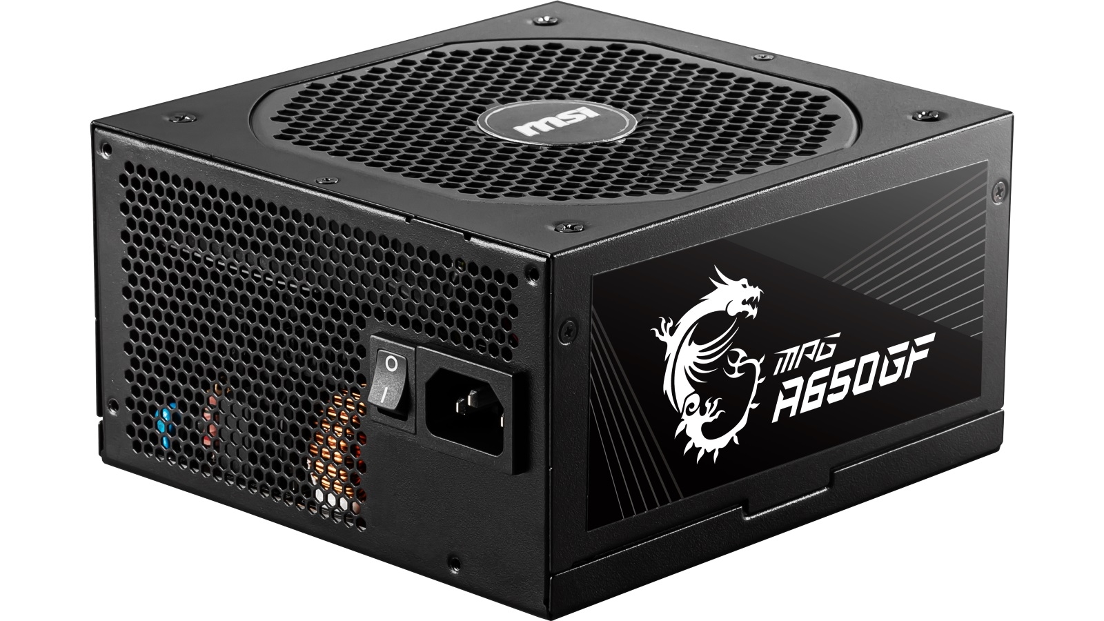MSI MPG A650GF 650W 80 PLUS Gold Full Modular ATX Power Supply Unit ...