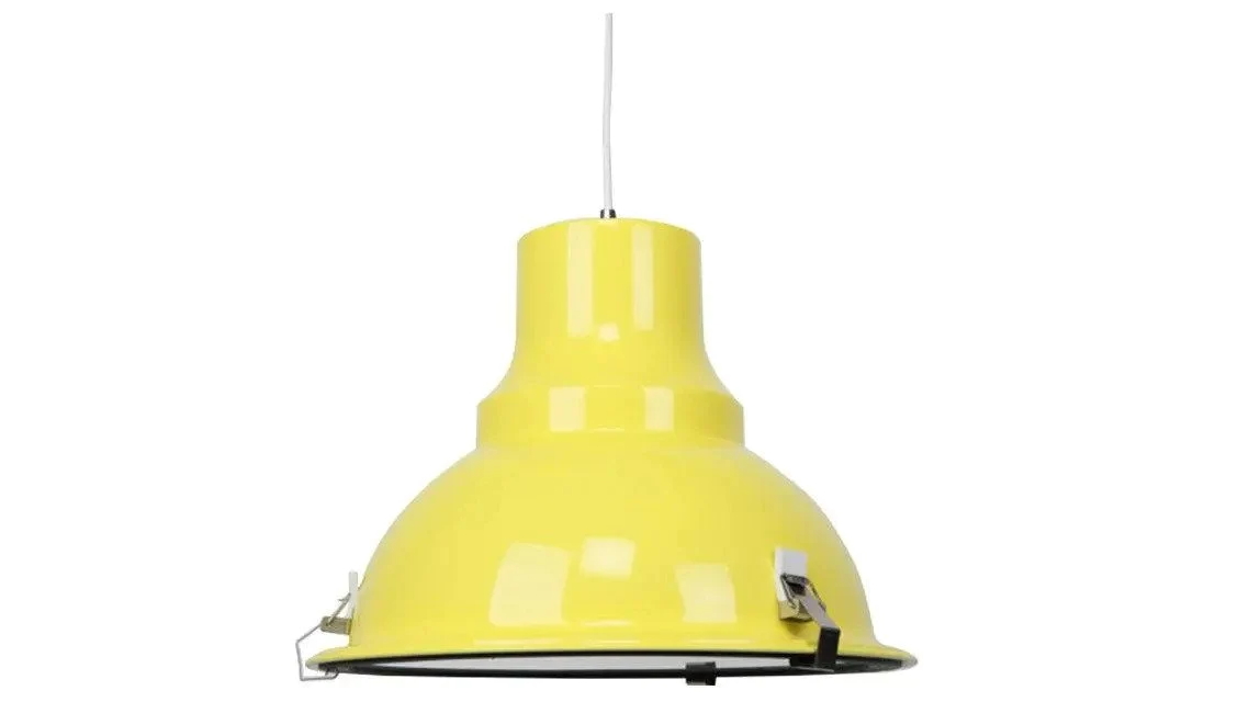 Sylvania Lighting Luminous Yellow Aldous Industrial Classic Cord Drop ...