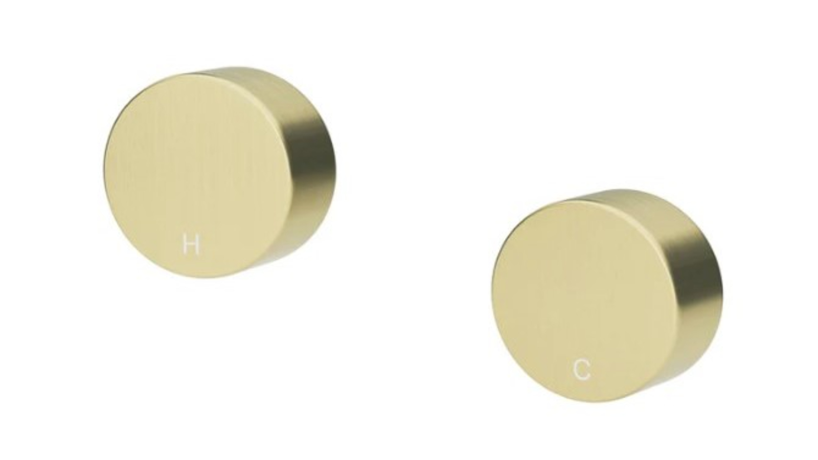 Meir Circular Wall Taps - Tiger Bronze | Harvey Norman