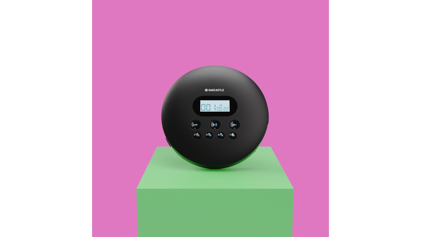 Majority Oakcastle CD100 Bluetooth Portable CD Player - Black | Harvey ...