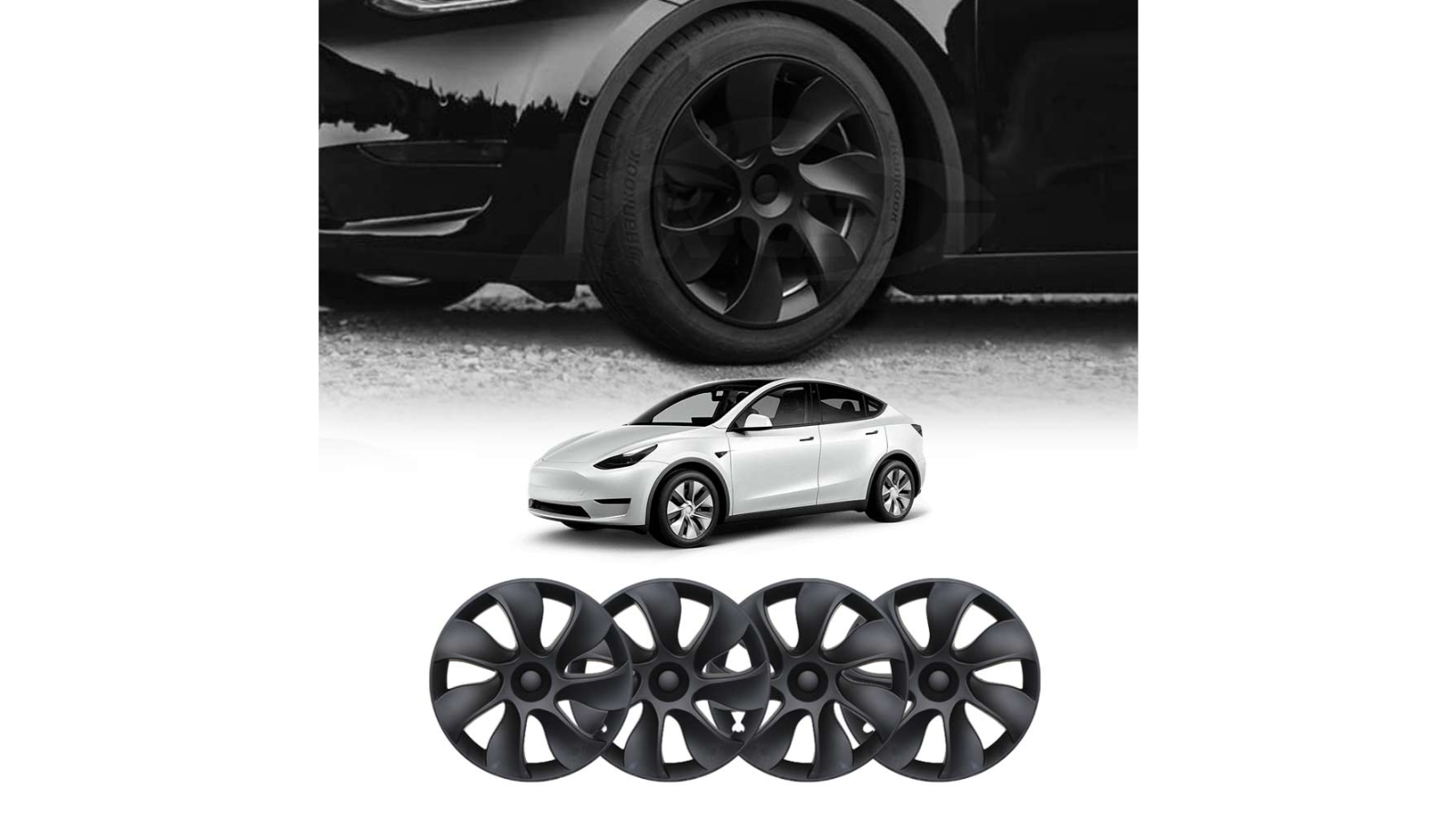 X-Car Tesla Model Y 19inch Hub Caps Wheel Protector Cover | Harvey Norman