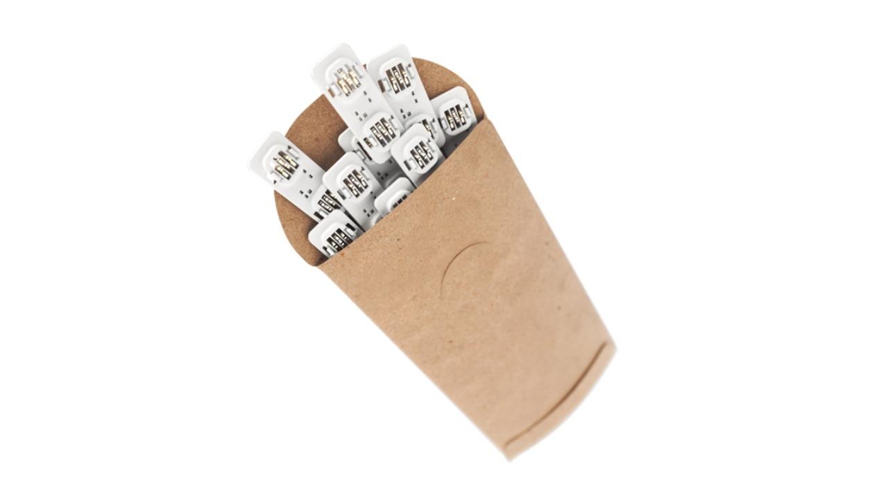 Nanoleaf Pack of 9 NC04-0042 Shape Rigid Linker | Harvey Norman