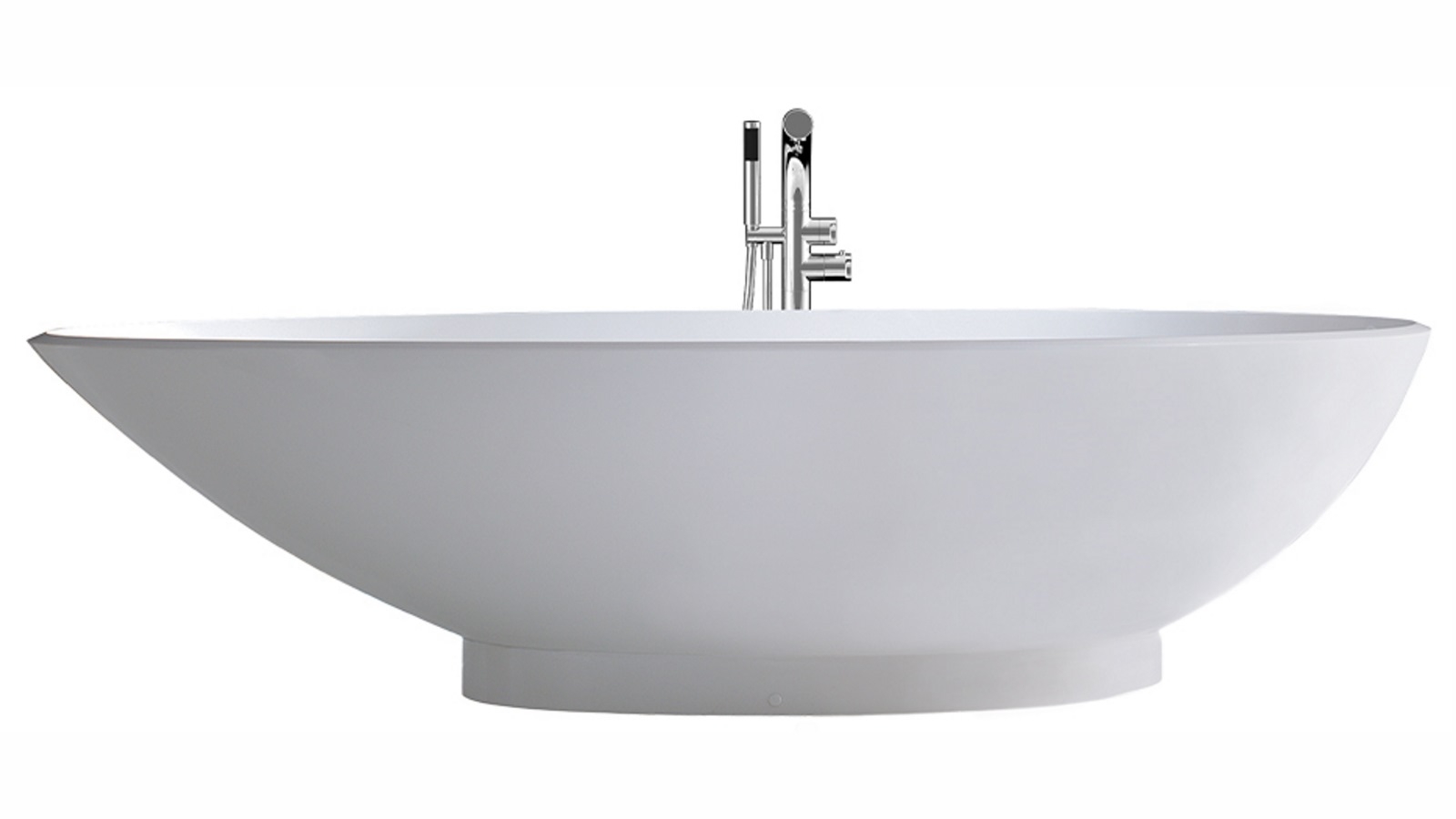 Victoria + Albert Napoli 1900mm Freestanding Bath - Matte Stone White ...