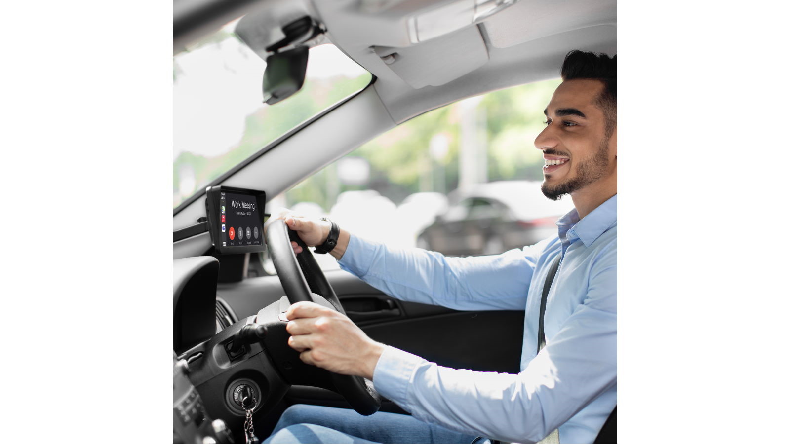 Navig8r 7-inch Portable CarPlay/Android Auto Touchscreen Display ...