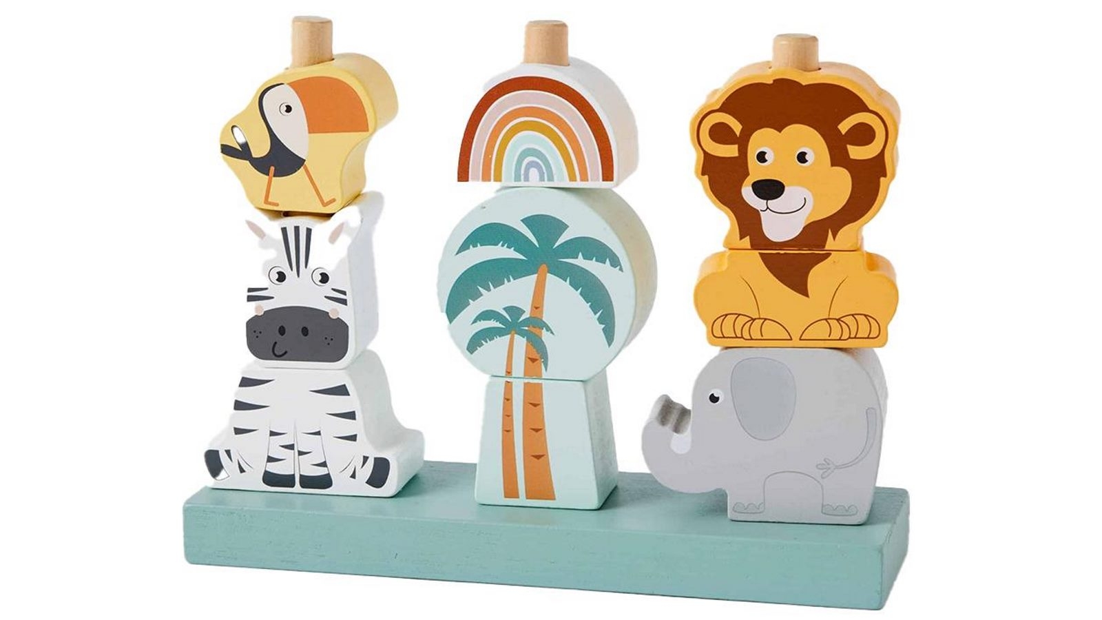 Zookabee Stacking Animal Puzzle Toy for 12m+ | Harvey Norman