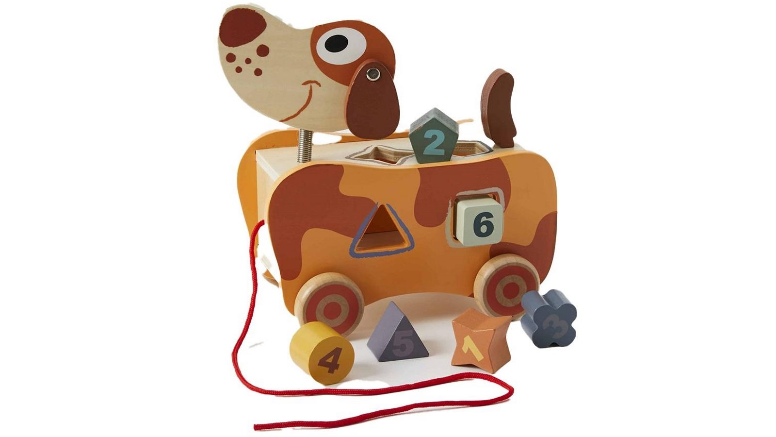 Zookabee Wood Dog Shape Sorter Toy for 18m+ | Harvey Norman