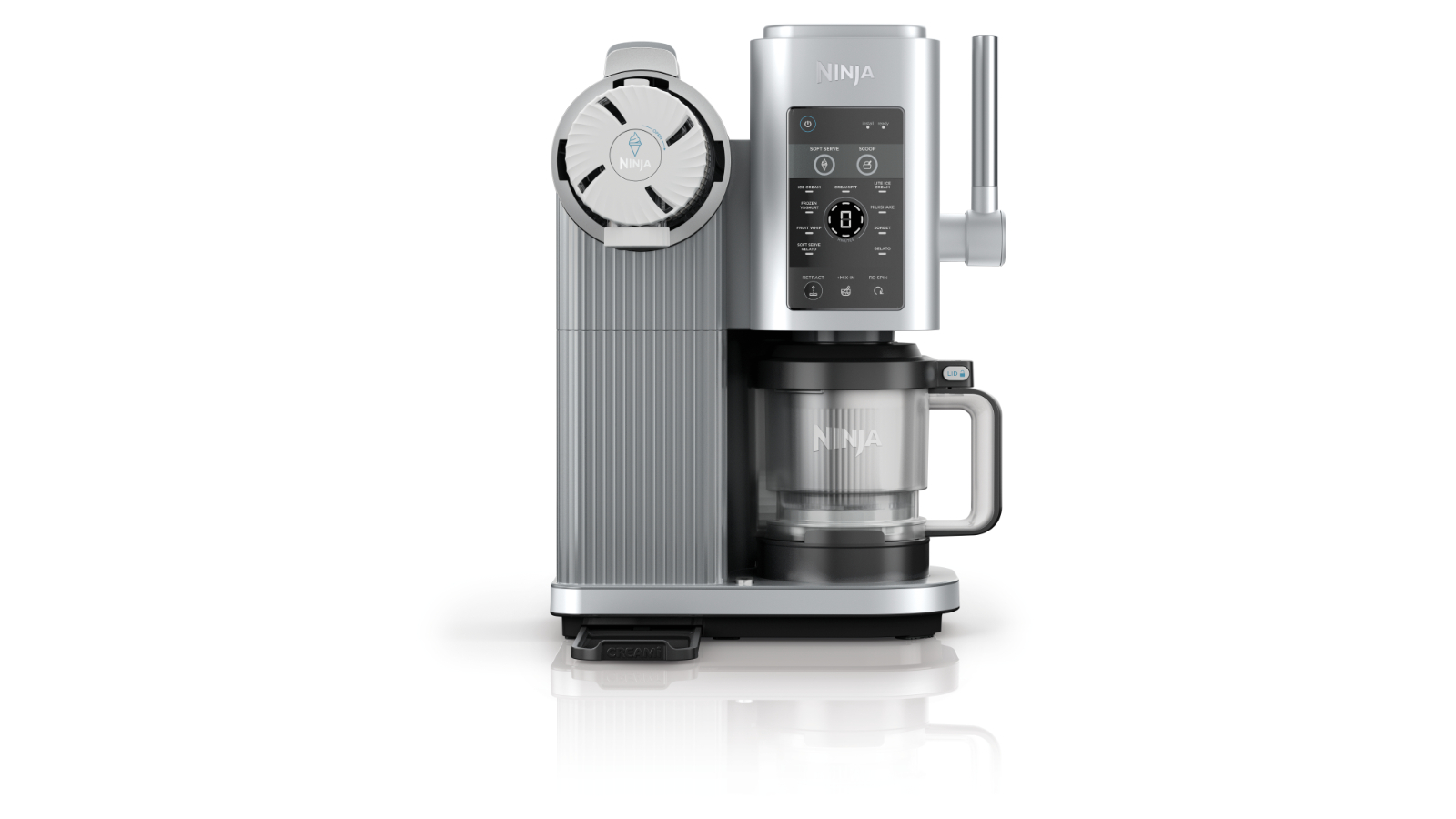 Ninja Swirl Ice Cream Machine - Platinum Silver | Harvey Norman