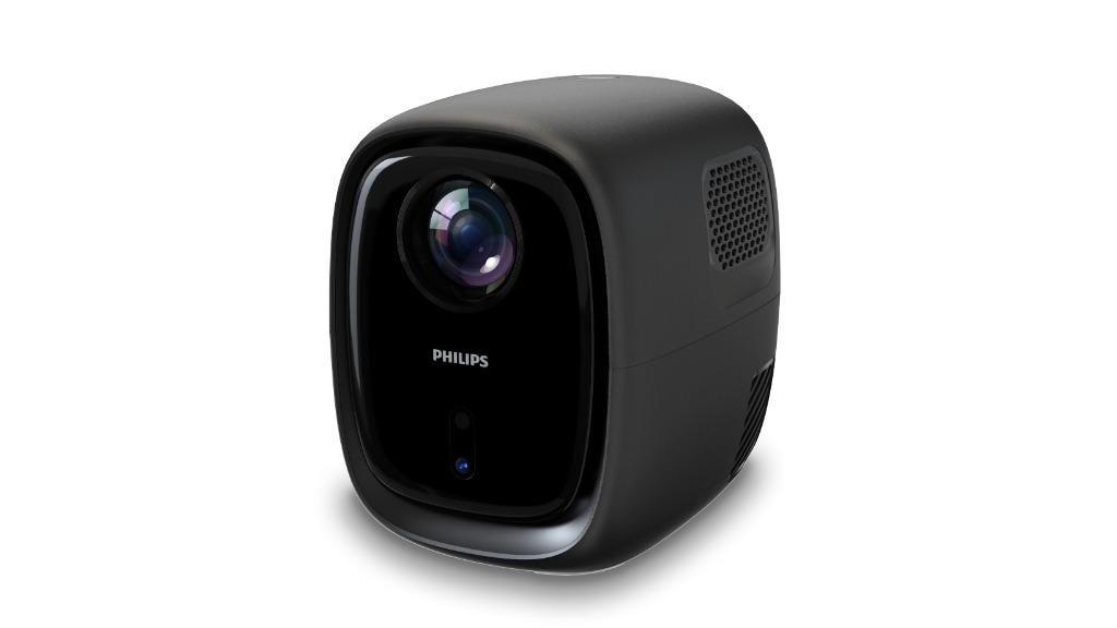 Philips NeoPix 130 Smart Projector - Black | Harvey Norman