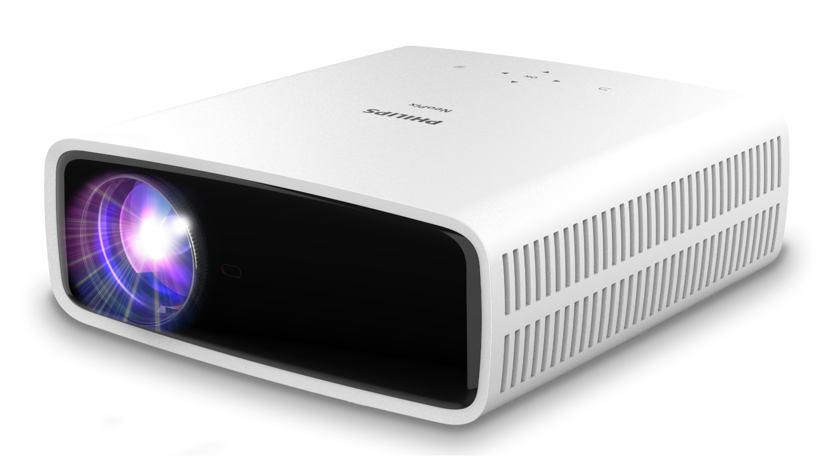 Philips NeoPix 750 Smart Projector - White | Harvey Norman