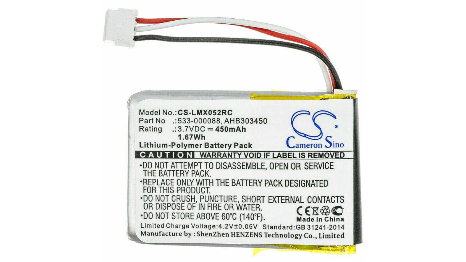 BatteryMate BMBt910004362MXMaster Logitech MX Ergo Battery | Harvey Norman