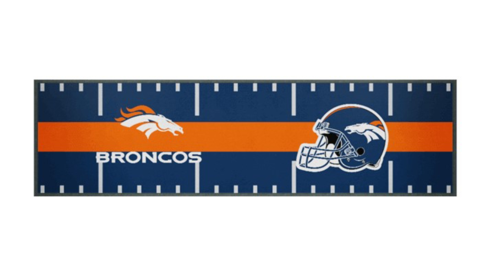 NFL Denver Broncos Bar Counter Top Mat | Harvey Norman
