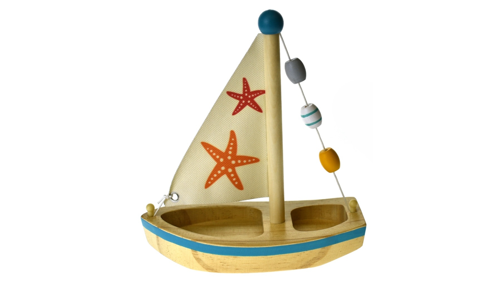 Kaper Kidz Calm and Breezy Wooden Sailboat Star Fish | Harvey Norman