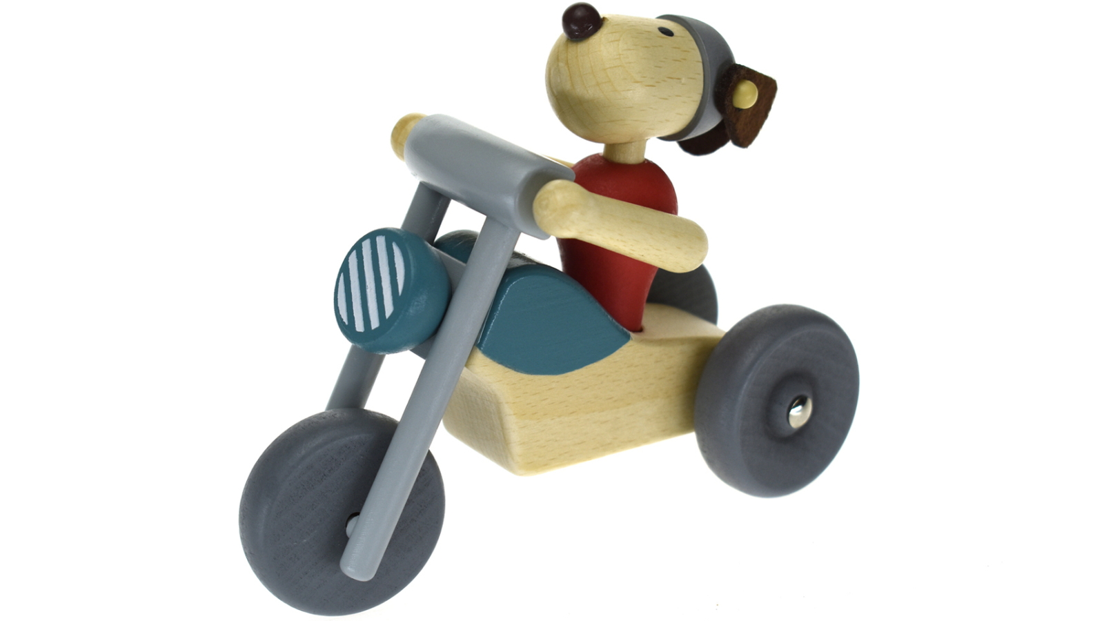 Kaper Kidz Retro MD Motorcycle Toy with Cute Dog Rider - Blue | Harvey ...