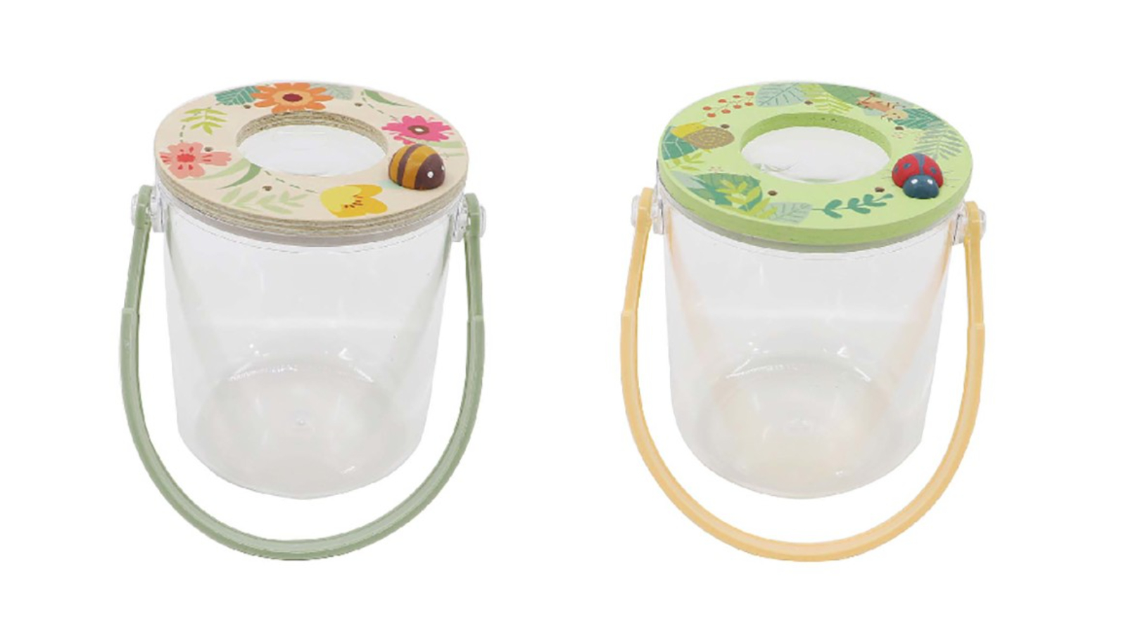 Kaper Kidz 2 Piece Assorted Non-Toxic Magnifier Plastic Bug Jar - 3 ...