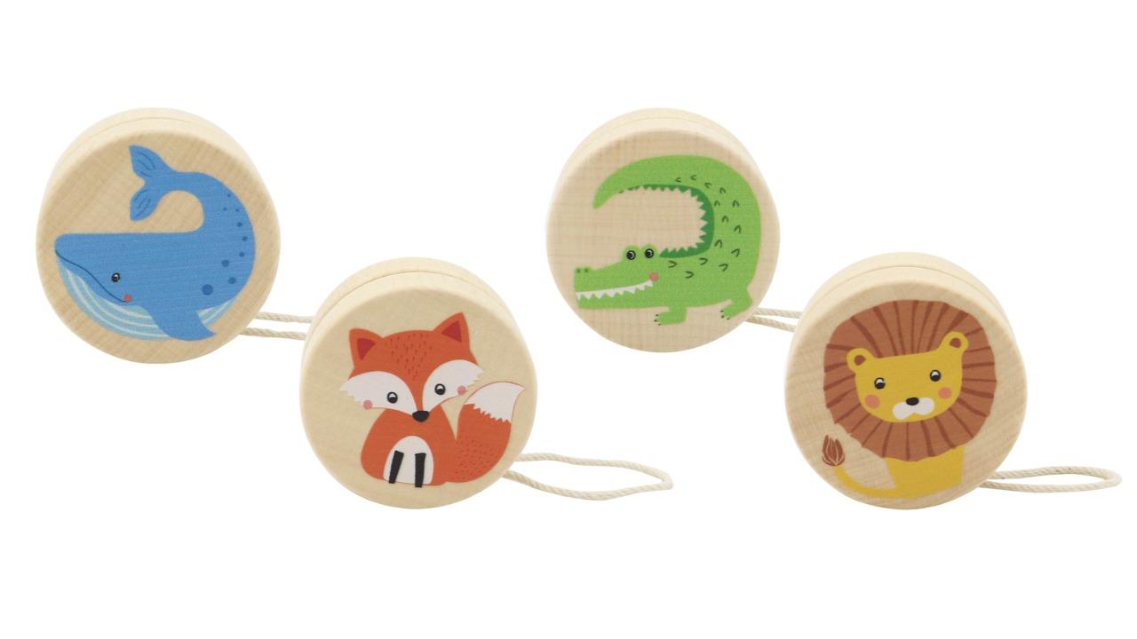 Set of 4 Calm and Breezy Animal Yo-Yo | Harvey Norman