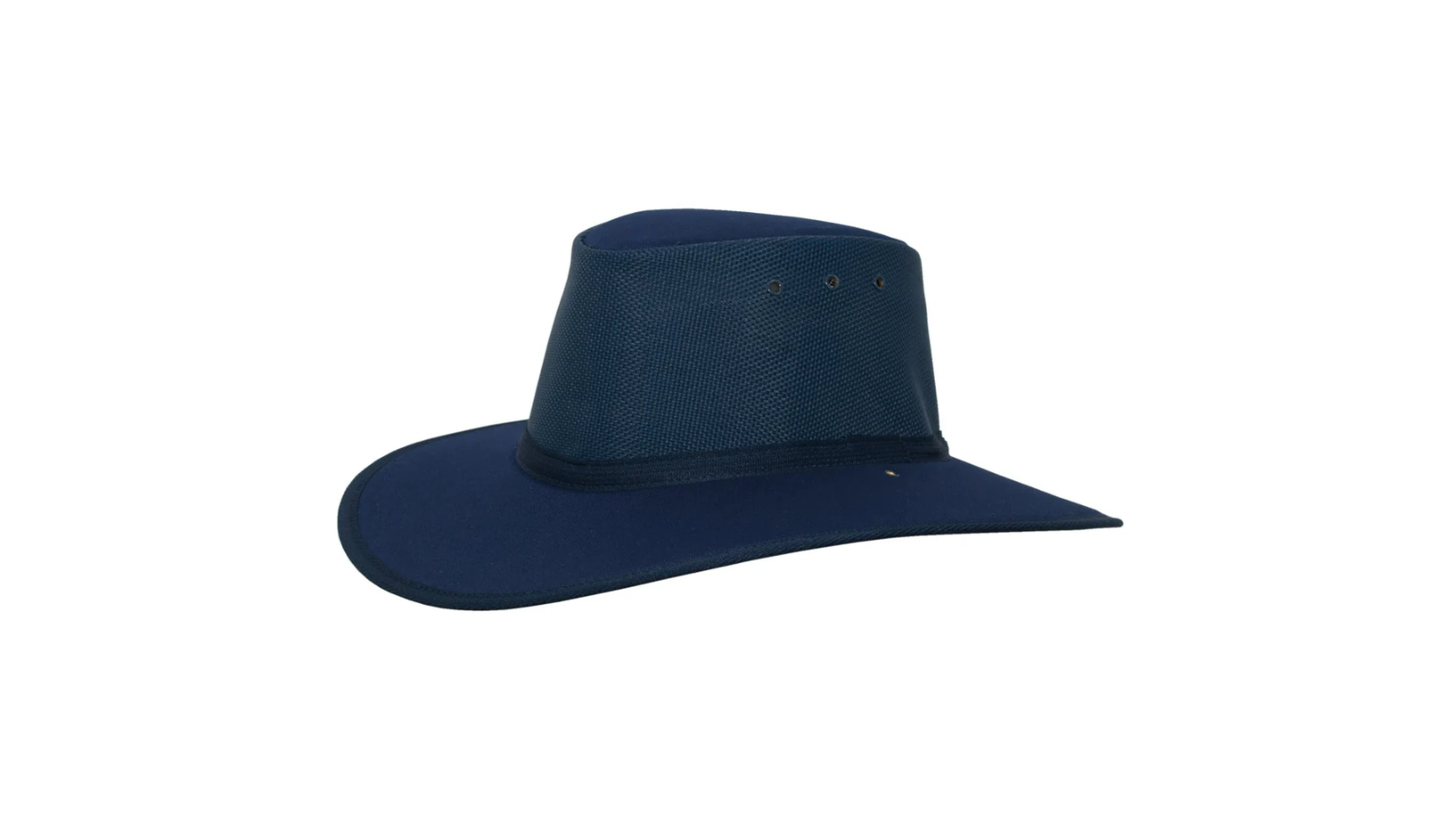 Newcastle Hats Navy Blue Lightweight Wide Brim Hat with Ventilated Mesh ...