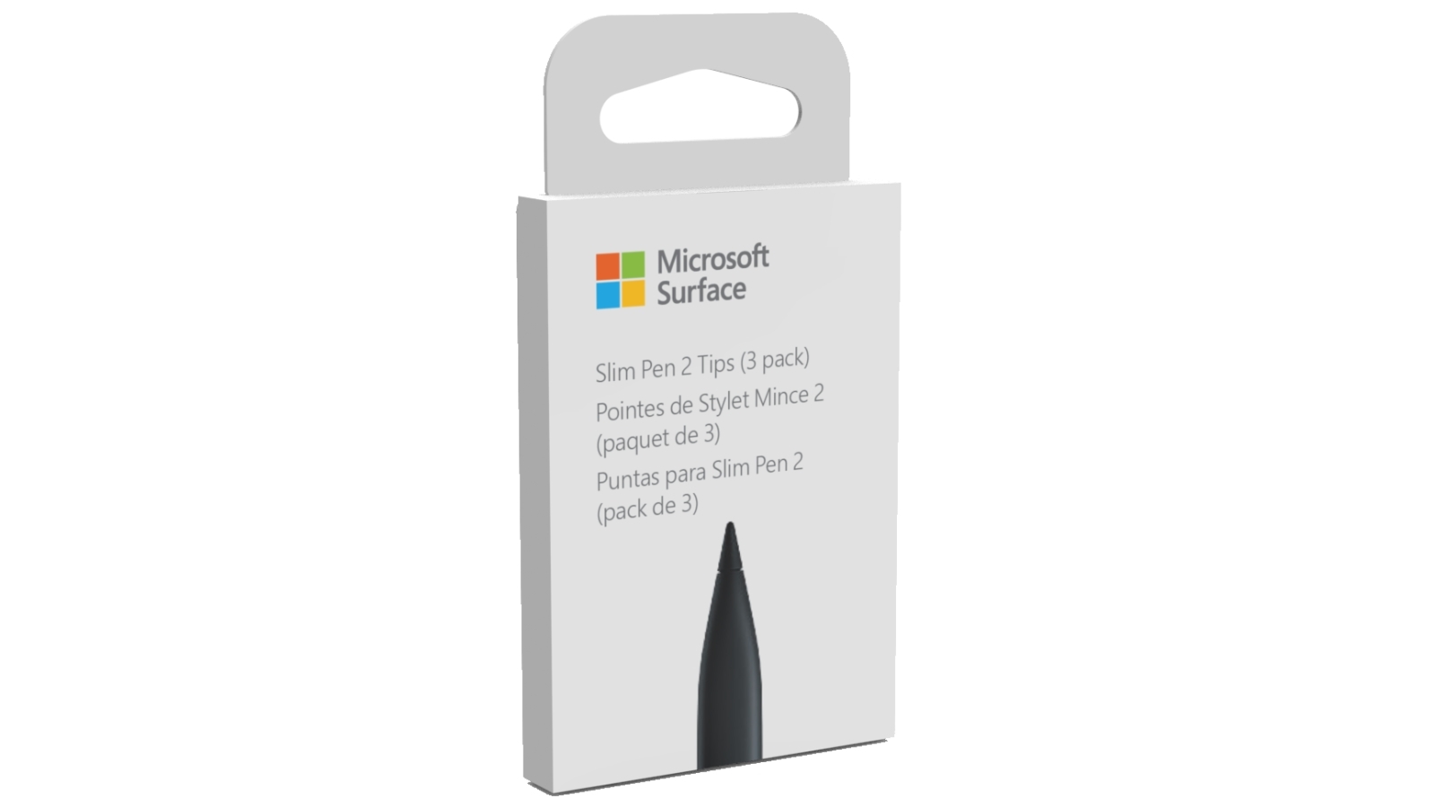 Microsoft Surface 3 Pack Slim Pen 2 Tips - Black | Harvey Norman