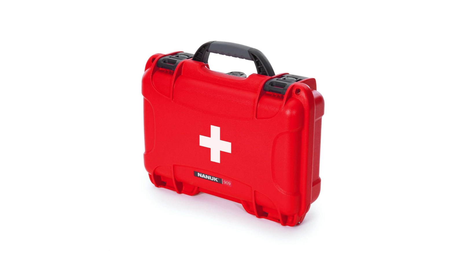 Nanuk Red Case with First Aid Logo - 909 | Harvey Norman