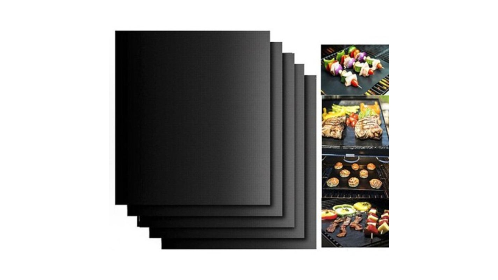 HOD Non-Stick High Temperature BBQ Mat - Black | Harvey Norman