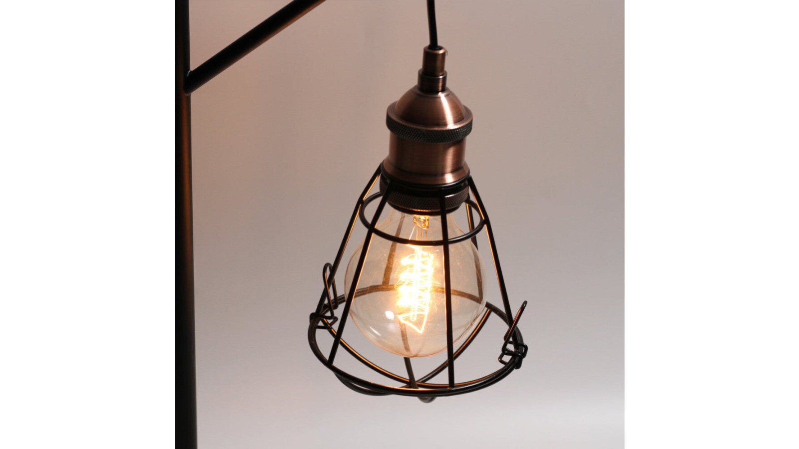 Luminea Nova Modern Elegant Free Standing Reading Light - Black ...